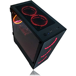 Alarco Gaming PC Desktop Computer Intel i7 3.40GHz,16GB Ram,1TB Hard Drive,Windows 10 pro,WiFi Ready,Video Card Nvidia GTX 750 4GB, 6 RGB Fans with Remote