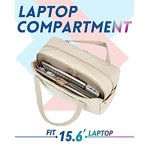 BAGSMART Travel Duffle Bag 31L Quilted Weekender Overnight Bag for Women with Laptop Compartment, Large Carry On Airport Bag with Wet Pocket & Shoe Bag for Travel, Business Trips, Sports