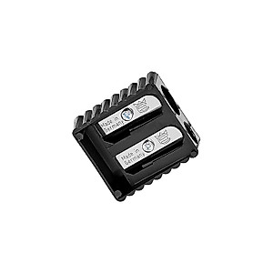 Ticonderoga Tri-Conderoga Triangular Pencils, Wood-Cased #2, Sharpener, Soft Touch Comfort Barrel, Black, 12-Pack (22500)