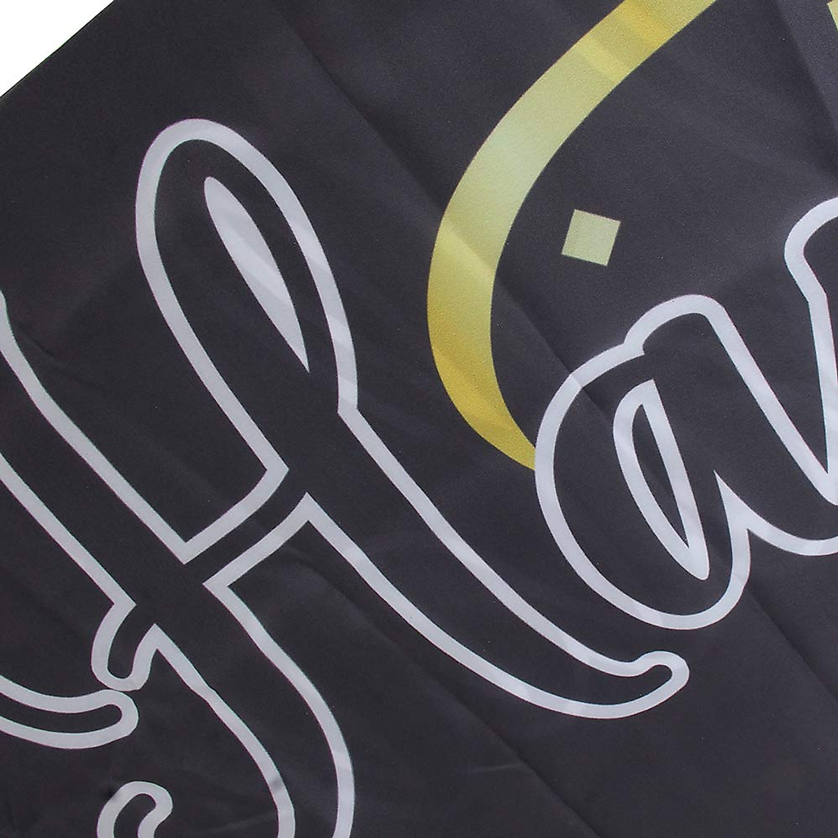 Large Happy 55th Birthday Banner, Cheers to 55 Years & 55 Fabulous, Birthday Hanging Banner, Birthday Party Decoration Supplies, Celebration Flag(9.8 x 1.6 ft)