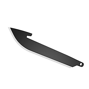 OUTDOOR EDGE RazorSafe 3" Black Drop-Point | 6 Pack of Black EDC Drop Point Blades | Compatible 3" Razor Blade Knives | Perfect for Work & Everyday Carry