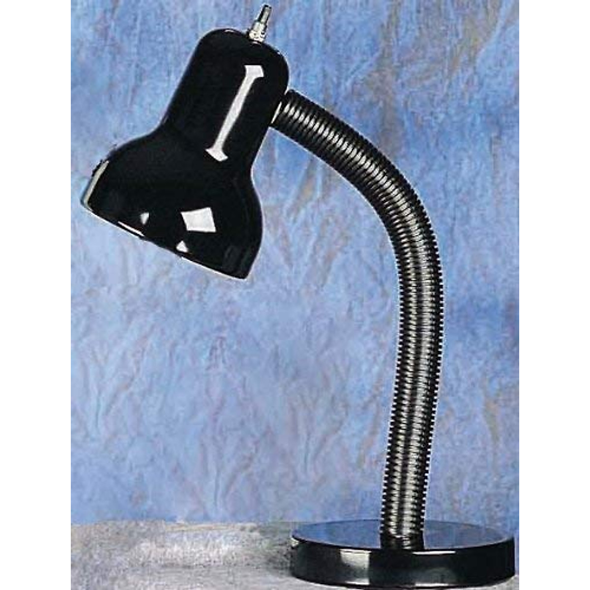 Lite Source LS-211BLK Goosy 15-Inch 60-Watt Desk Lamp, Black
