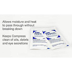 Bruder Hygienic Eyelid Cleansing Sheets Micro Fine Individually Wrapped Untreated Sheets 35 Count Box