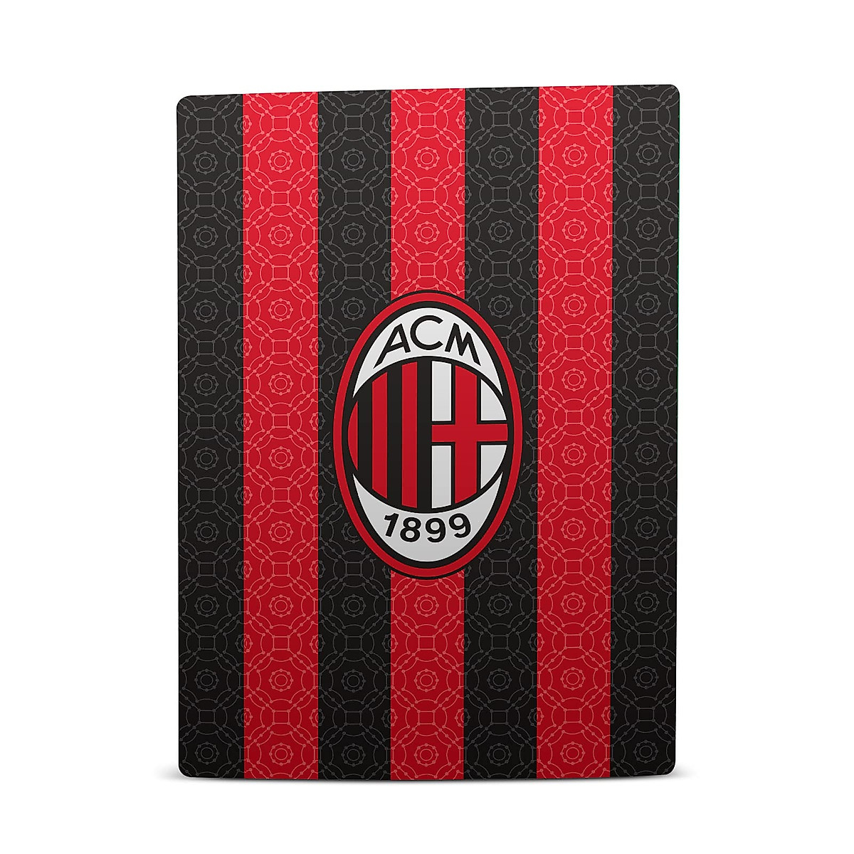 Head Case Designs Officially Licensed AC Milan Home 2020/21 Crest Kit Vinyl Faceplate Sticker Gaming Skin Decal Cover Compatible with Sony Playstation 5 PS5 Digital Edition Console