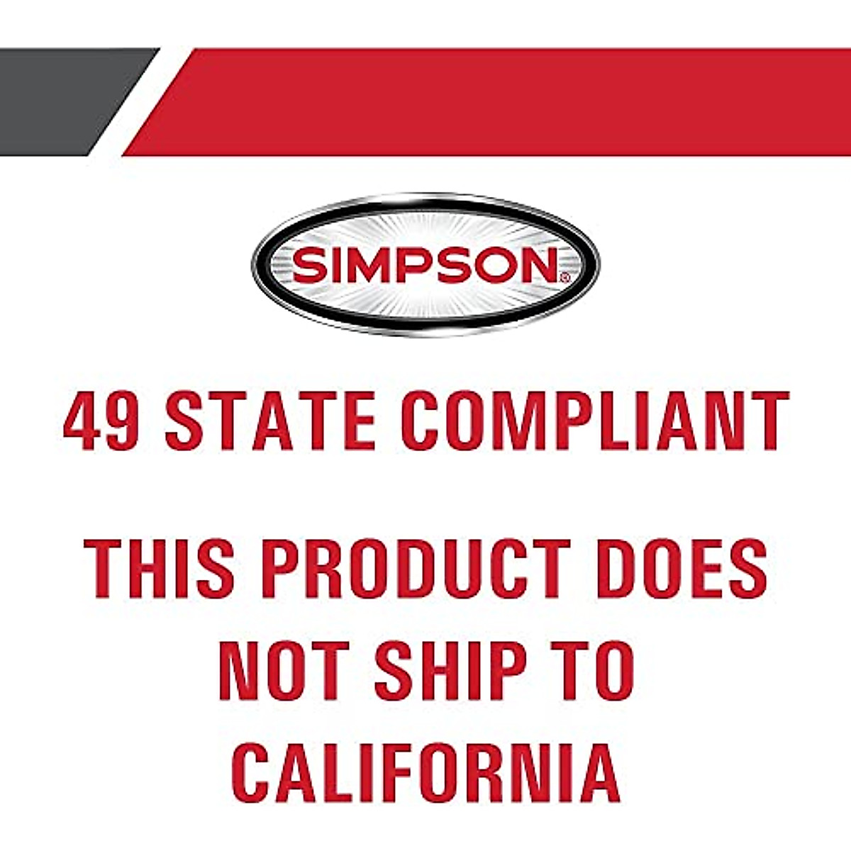 SIMPSON Cleaning MSH3125 MegaShot 3200 PSI Gas Pressure Washer, 2.5 GPM, Honda GC190 Engine, Includes Spray Gun and Extension Wand, 5 QC Nozzle Tips, 1/4-in. x 25-ft. MorFlex Hose, (49-State), Black