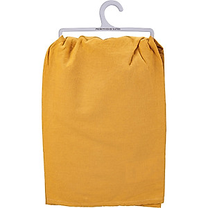 Primitives by Kathy 113839 Kitchen Towel Not Drinking Alone If Dog is Home, Cotton