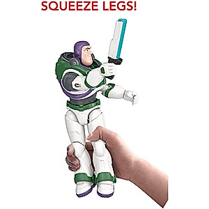 Mattel Lightyear Toys, Talking Buzz Lightyear 12 Inch Action Figure with Motion, Light and Sound, Laser Blade Action