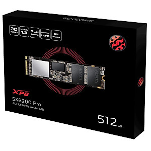 Synnex Information Technologies Dropship ADATA XPG SX8200 Pro 512GB SSD 2.5 Inches ASX8200PNP-512GT-C