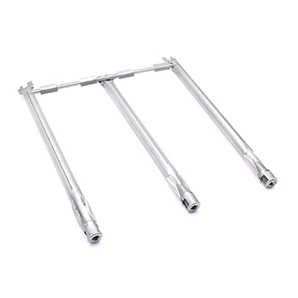 GasSaf 18 inch Burner Tube Set Replacement for Weber 69787, Spirit 300 E310 E320 E330 S310 S320 S330 Series Gas Grills with Up-Front Controls(2013 & Newer), 304 Stainless Steel Durable Burner Tube