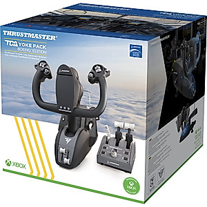 Thrustmaster TCA Yoke PACK Boeing Edition (Compatible with Xbox Series X/S, PC)