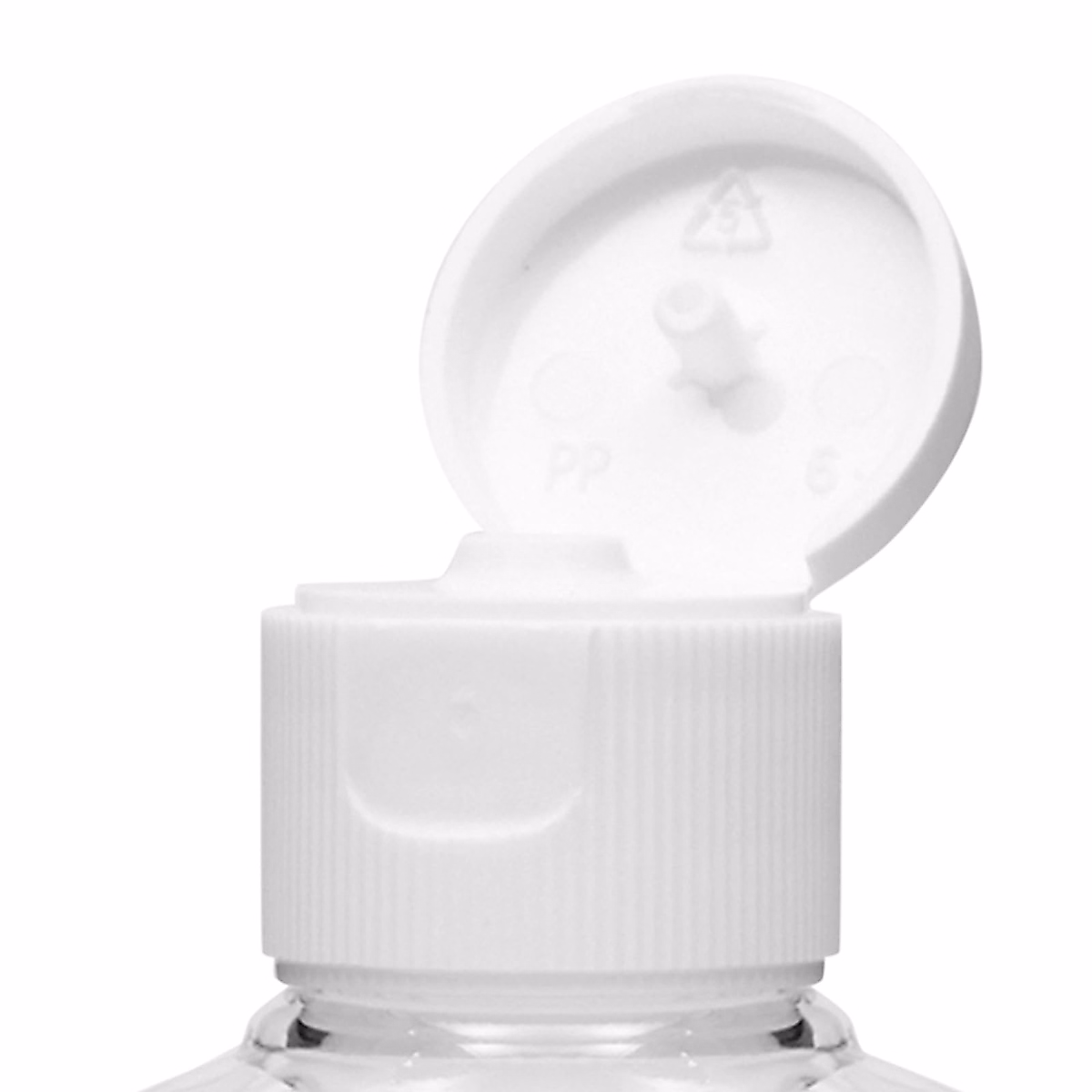 Okuna Outpost 50 Pack Mini Empty Plastic Bottles with Flip Cap, 2 oz Refillable Travel Container for Liquid Lotion Shampoo