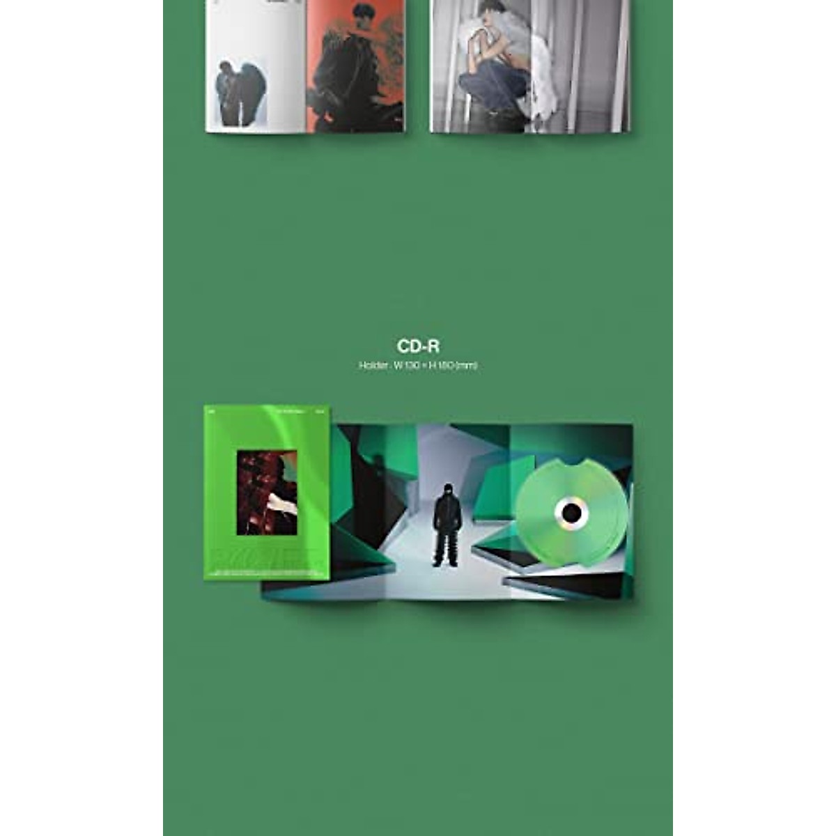 EXO KAI ROVER 3rd Mini Album SLEEVE Version CD+POB+Photobook+Folded lyrics poster on pack+Photocard+Tracking Sealed