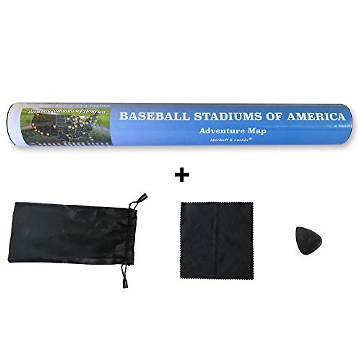 Baseball Stadiums of America Scratch Off Map | Lists National & Major League Teams | MLB Ballpark Wall Poster, Bucket List, & Tracker of Visited Parks | Gift for Baseball Enthusiasts & Sport Fans