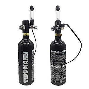 FZONE Aquarium CO2 Regulator for Paintball with DC Solenoid and Aluminum Alloy Bubble Counter and Check Valve