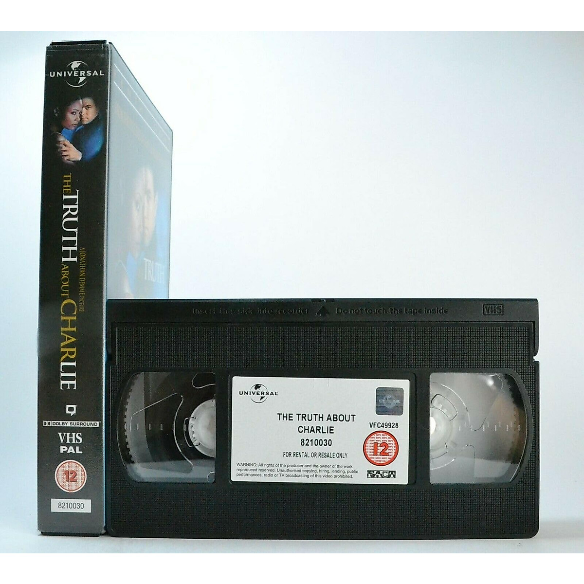 The Truth About Charlie: Film By J.Demme - Thriller - M.Wahlberg/T.Robbins - VHS