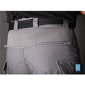 Emerson Airsoft Hunting Tactical Pants Combat Gen3 Pants with Knee Pads (US, Alpha, Large, Regular, Regular, Wolf Gray)