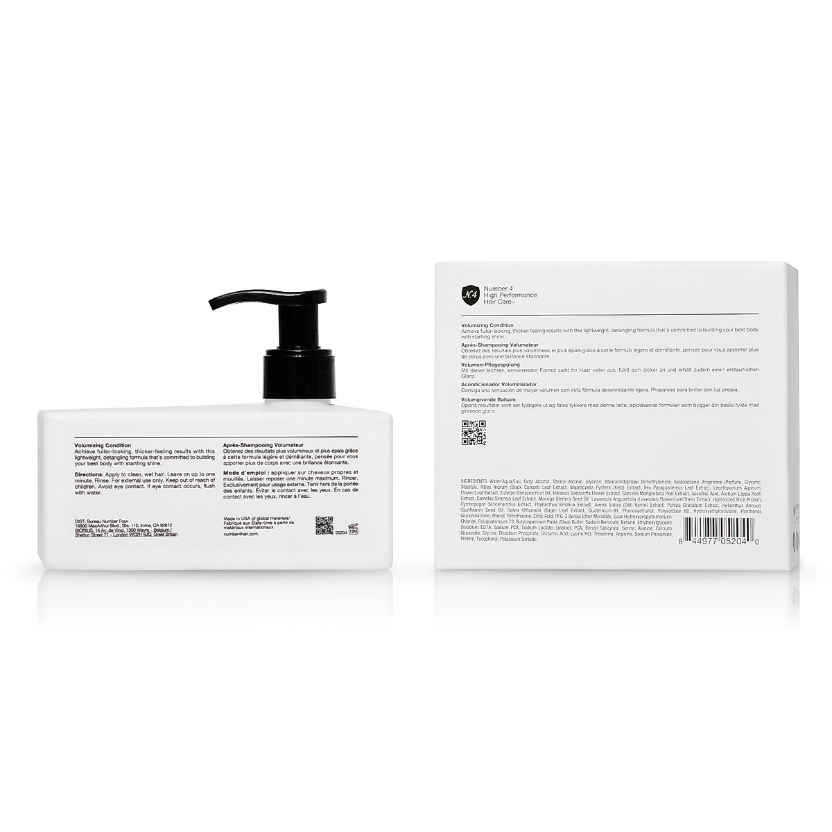 Number 4 Hair Conditioner, Volumizing Conditioner, Volumizing Condition, 8.5 oz