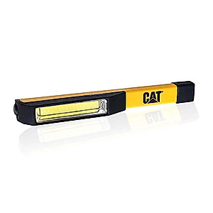 CAT CT1000 Pocket COB LED Flood Beam Pocket Work Light, Black/Yellow
