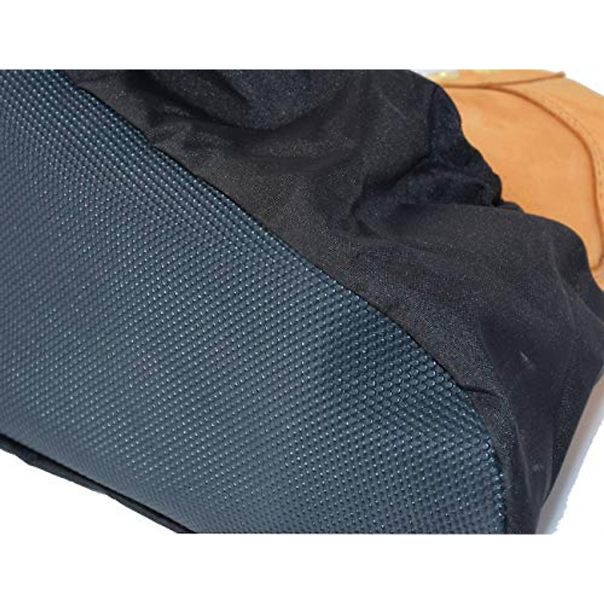 2 Pairs Non Slip waterproof Reusable shoe Covers for contrators and Carpet Floor Protection, Machine Washable. X-LARGE