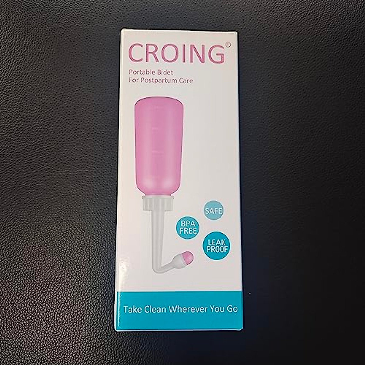 Croing 𝙥𝙤𝙧𝙩𝙖𝙗𝙡𝙚 𝙗𝙞𝙙𝙚𝙩 2 PCS Portable Bidet for Travel - The Easy Bidet for Postpartum Care (350ML)