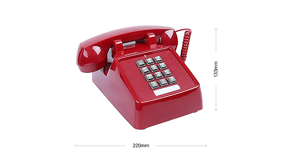 Benotek Retro Landline Phone for Seniors - Loud & Reliable