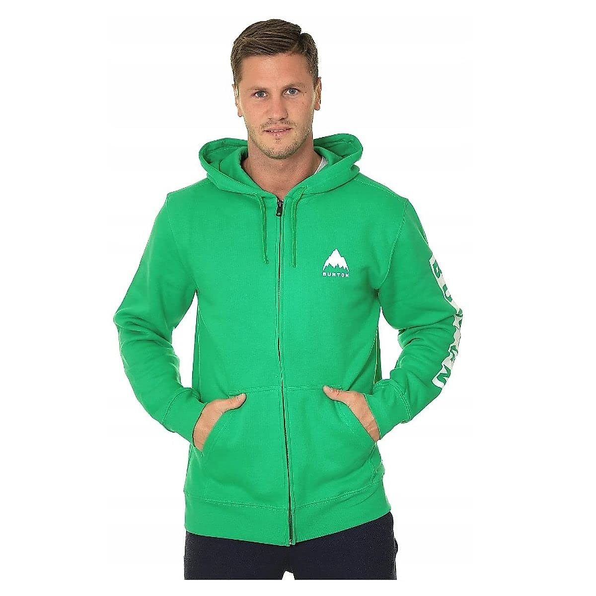 Burton Standard Elite Full-Zip Hoodie, Clover Green, Medium