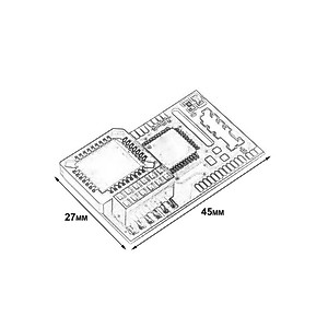 Mod Chip Compatible for XBOX Aladdin XT PLUS2, Mod Machine Chip Pulse Direct Reading Decoding Chip Circuit Readable Chip