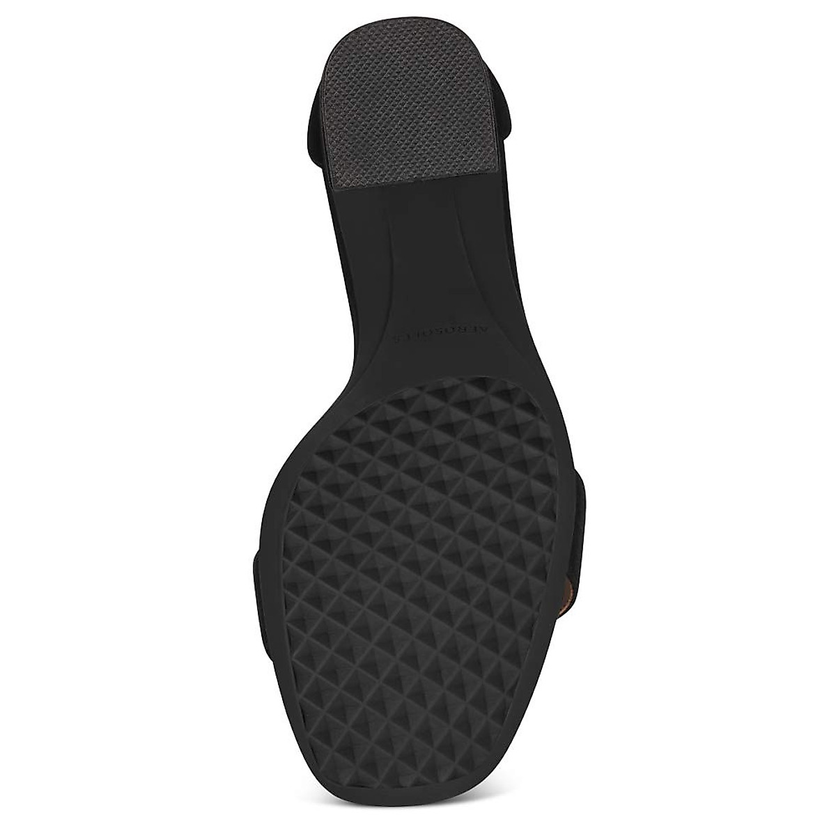 Aerosoles Women's Landon Heeled Sandal, Black Suede, 9.5