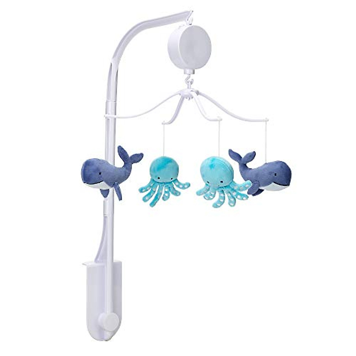 Bedtime Originals Musical Baby Crib Mobile, Whales Tale, Multicolor