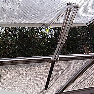 BIBISTORE Solar Heat Sensitive Automatic Greenhouse Window Opener Hothouse Vent Openers Auto Vent Kit Greenhouse Accessories-(Two Springs,Lifts 15.4 Lbs)