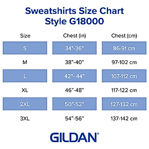 Gildan Adult Fleece Crewneck Sweatshirt, Style G18000, Multipack, Cardinal Red (1-Pack), 3X-Large