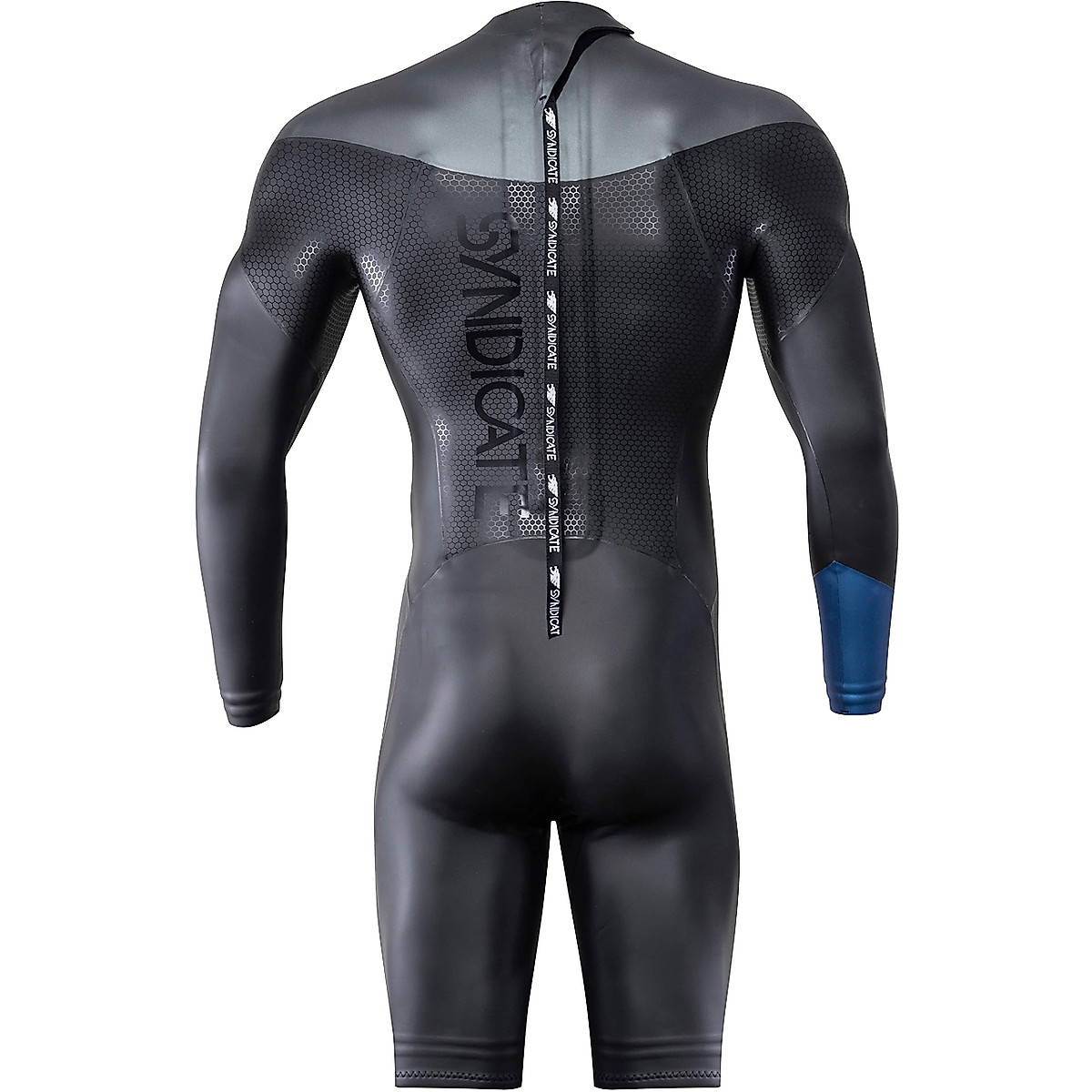HO Syndicate Dry-Flex L/S Spring Mens Wetsuit Black/Steel Blue Sz XXL