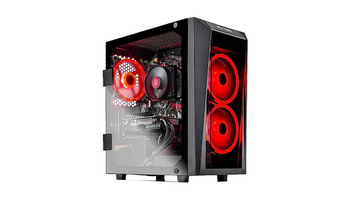 SkyTech Blaze II Gaming Computer PC Desktop - Ryzen 5 3600 6-Core 3 ...