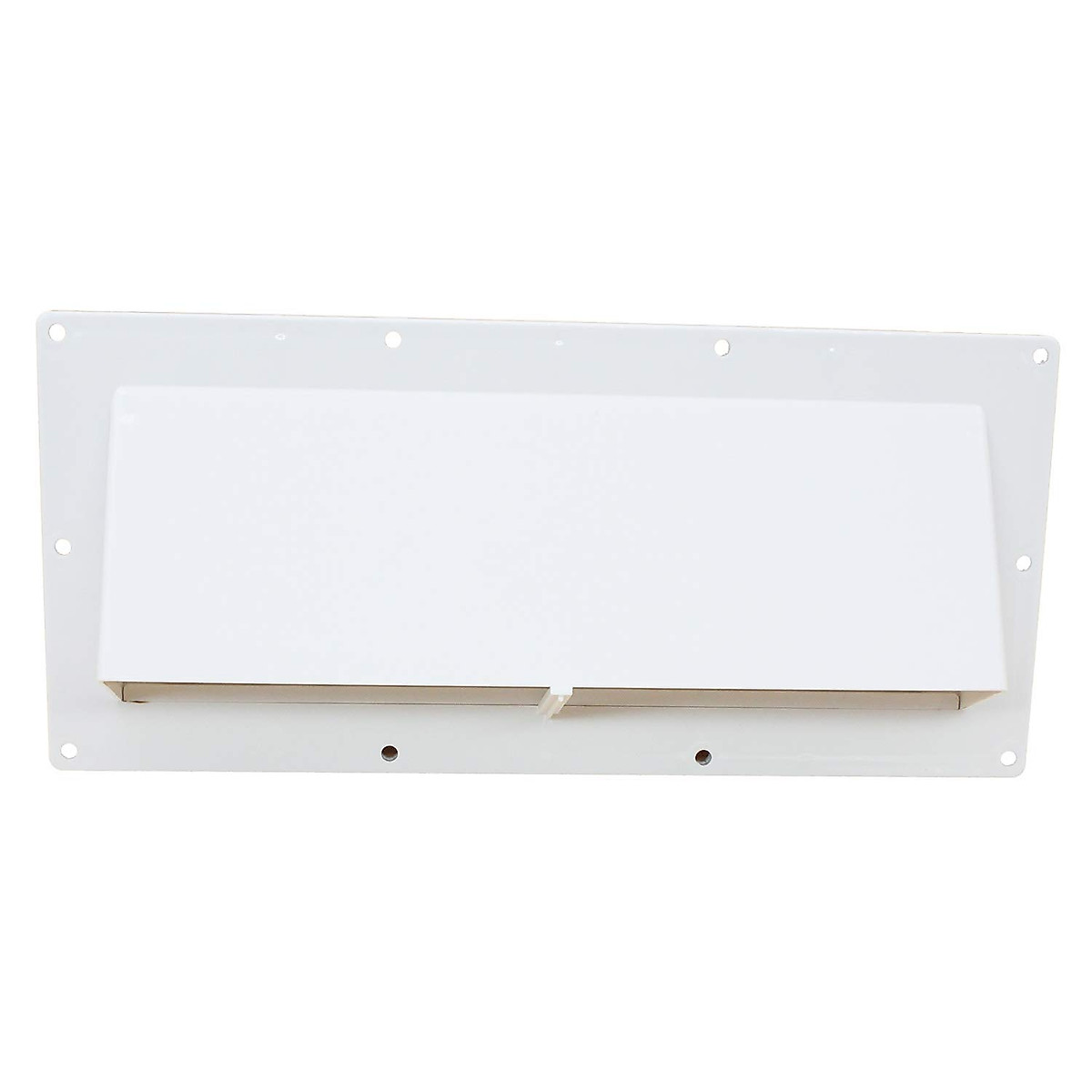 X-Haibei RV Range Hood Exhaust Vent Cover, Stove Bathroom Vent Cover Outside Damper for Motorhome Trailer Camper (White)