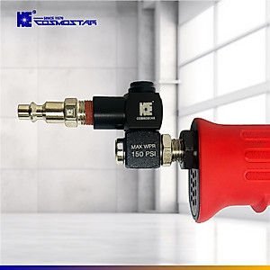 Cosmostar 1/4" NPT 360° Swivel Air Hose Connector – Industrial-Grade Swivel Fittings for Air Tools (2-Pack)