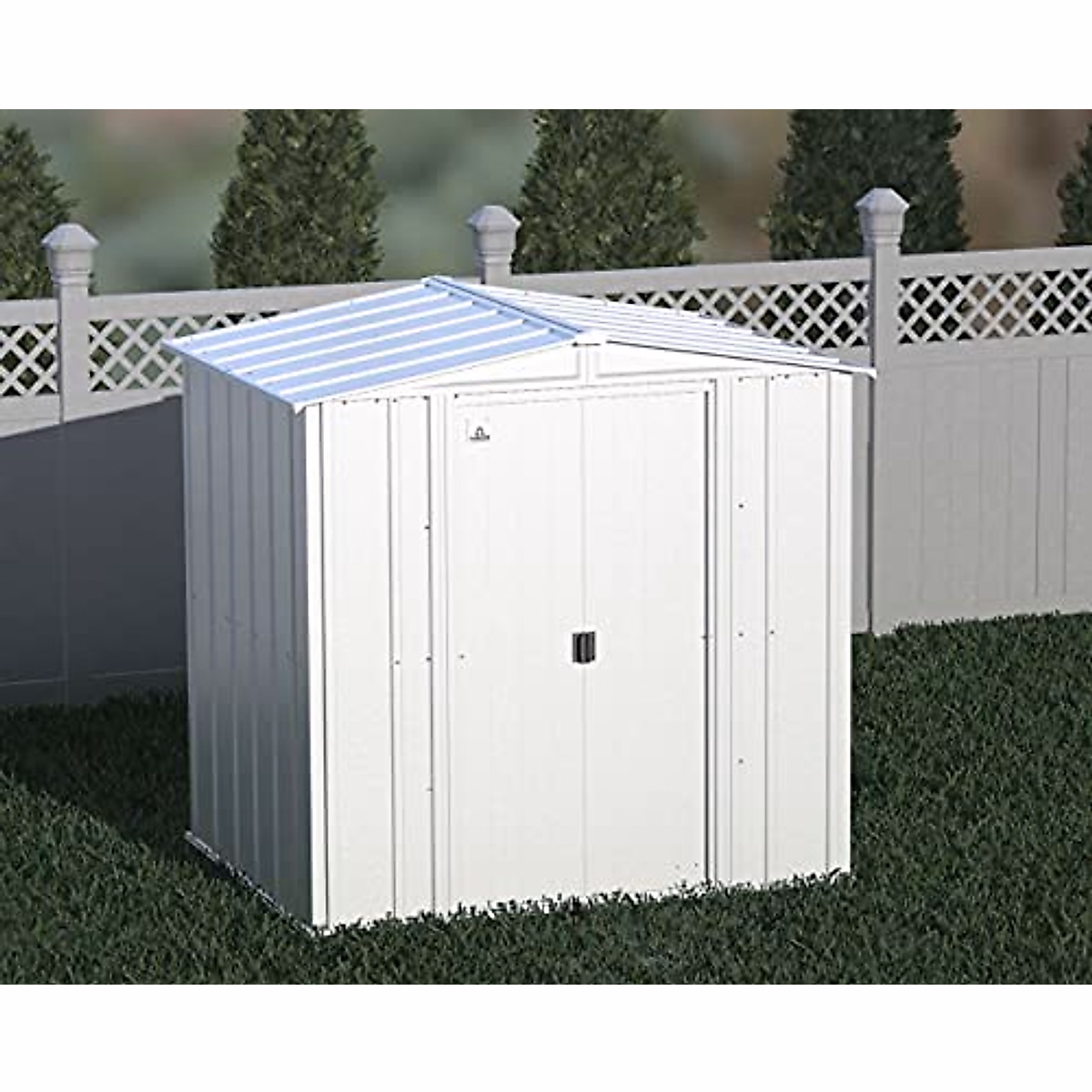 Arrow Shed Classic 6' x 5' Outdoor Padlockable Steel Storage Shed Building