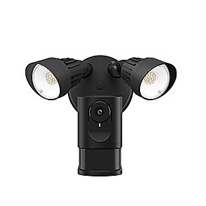 eufy security Floodlight Camera E with Built-in AI, 2K Resolution, 2-Way Audio, No Monthly Fees, 2000-Lumen Brightness, Weatherproof, Existing Outdoor Wiring and Weatherproof Junction Box Required