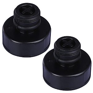 KEEPOW Steam Mop Replacement Parts Compatible with Bissell Powerfresh Steam Mop 1940 Series, Water Tank Caps Replacement, Replaces part 203-8413 2038413 (2 Pack)