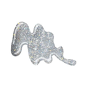 wet n wild Wild Shine Nail Polish, Kaleidoscope, Glitter Top Coat, Nail Color