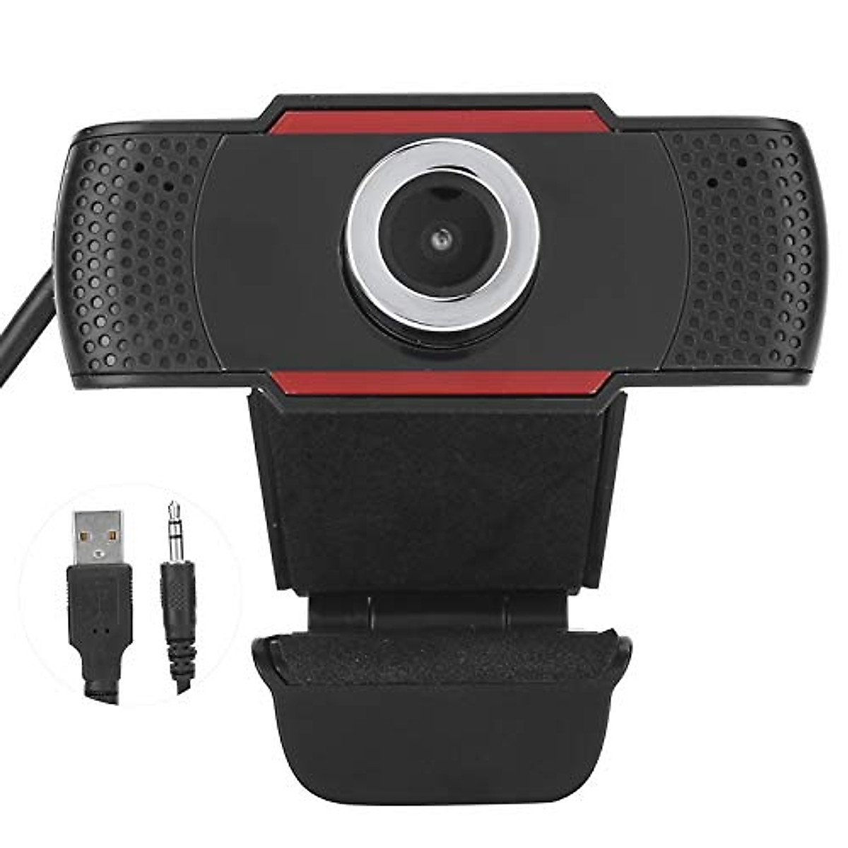 GOWENIC Archuu Computer Webcam,Mini 720P 1MP HD USB Web Manual Focusing Camera High Pixels with Microphone,Online TeachingVideo ConferencePhoto RecordingGaming