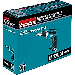 Makita XSF03Z-R 18V LXT Cordless Lithium-Ion Brushless Drywall Screwdriver (Tool Only) (Renewed)