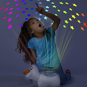 Pillow Pets Disney Frozen II Olaf Snowman Sleeptime Lite - Stuffed Animal Plush Nightlight , White