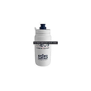 Elite 2023 INEOS GRENADIER Team FLY Water Bottle : WHITE 550 ml