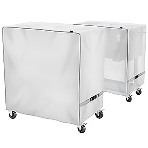 Mr.You Cooler Cart Cover - Universal Fit for Most 80-100 QT,Waterproof Thickened Fabric,Rolling Cooler (Patio Cooler,Beverage Cart, Rolling Ice Chest) Protective Cover