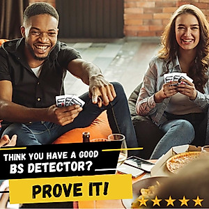 Brilliant or BS? - A Trivia Game for Know-it-Alls and Big Fat Liars - Fun Bluffing Trivia Game for Friends & Family