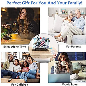 mozeeda Screen Expanders & Screen Magnifier Amplifier,3D HD New Phone Holder 12" Screen Amplifier,Movies,Videos,Games Movie Video Phone Foldable Stand Screen Phone Projector for All Smartphones
