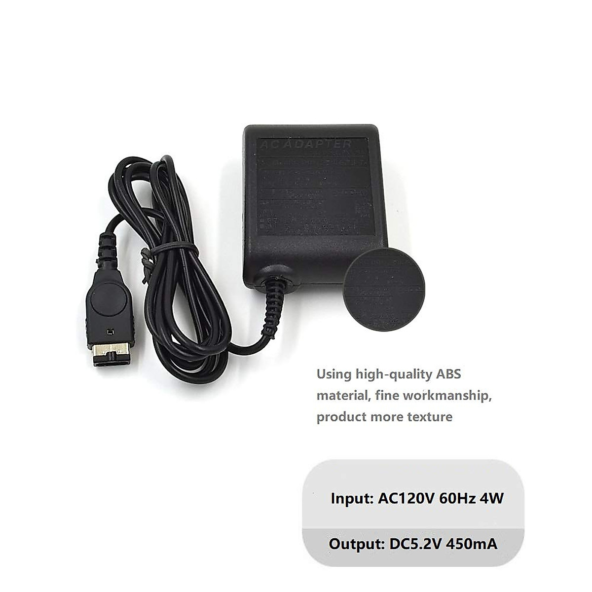 WICAREYO AC Adapter Power Supply Charger for Gameboy Advance SP DS