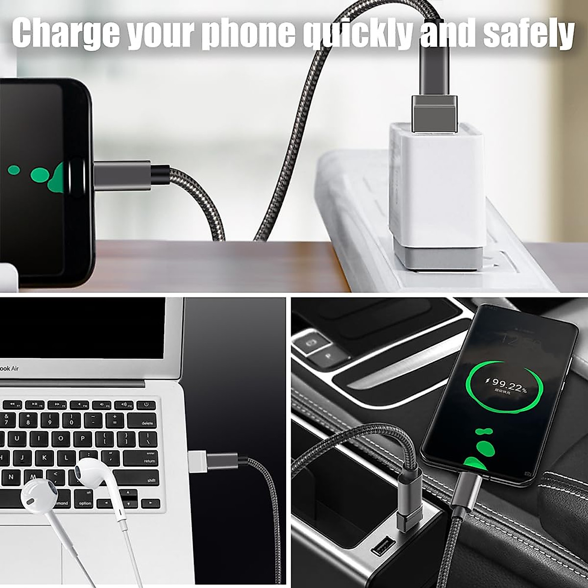 USB to USB C Adapter 2 Pack,USB C Female to A Male OTG Charger Type C Converter for Apple Watch Ultra iWatch 7 8 9,iPhone 15 Pro Max 14 13 12 11 15 Plus,AirPods,iPad Air,Samsung Galaxy S23 S22