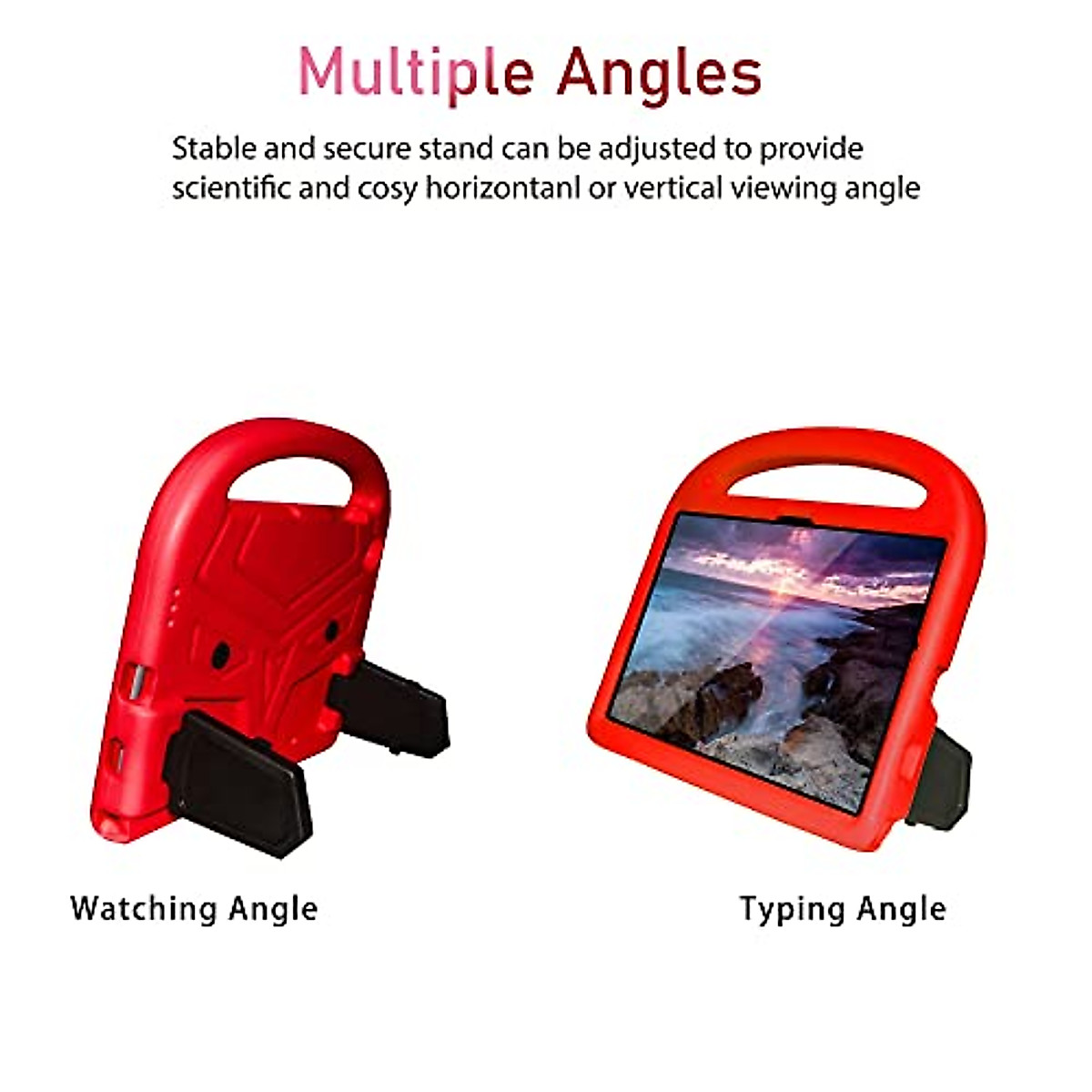 Tablet Case Cover Tablet Case Compatible with Samsung Galaxy TAB A8 10.5 X200/X205(2021) Silicon Case Compatible with Kids, Compatible with Kids Shockproof Lightweight Dropproof Stand Tablet Case,wit