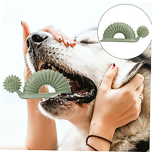 FOMIYES Dog Chew Toy Interactive Pet Toys Pet Chew Toys Doggy Toy Toys for Small Puppies Baby Dog Tooth Cleaning Toy Pet Dental Toy Puzzle Pet Supplies Food Tool TPR
